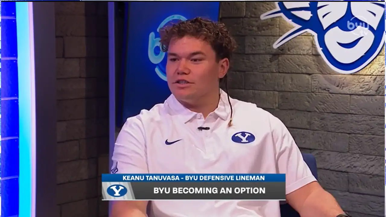 Watch Get to Know Utah Transfer DT Keanu Tanuvasa - BYUtv