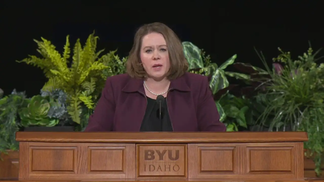 Watch BYU-Idaho Devotional 2024 Episode 3: Mindy Harris | Finding Joy in the Journey - BYUtv