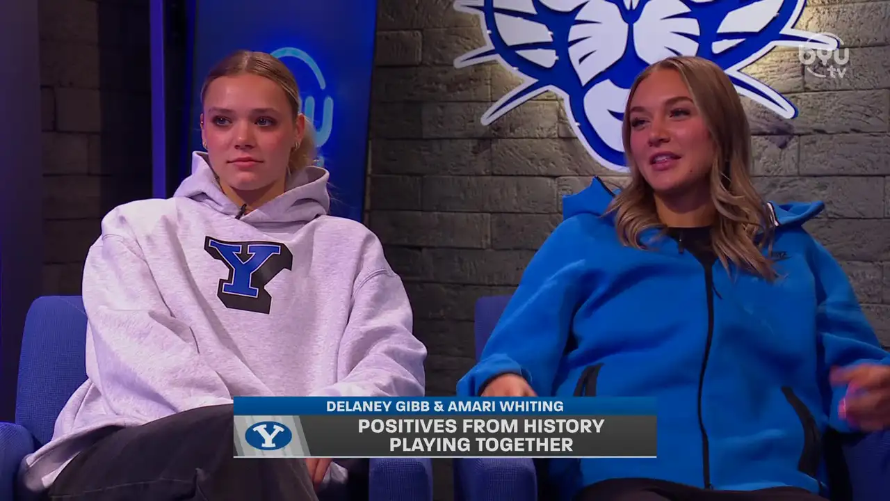 Watch Delaney Gibb & Amari Whiting, the BYU Women’s Basketball Dynamic ...