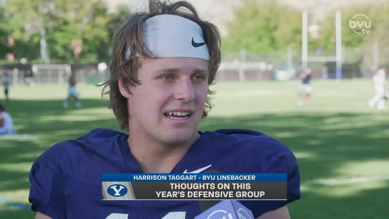 Interview with BYU Linebacker Harrison Taggart - BYUradio