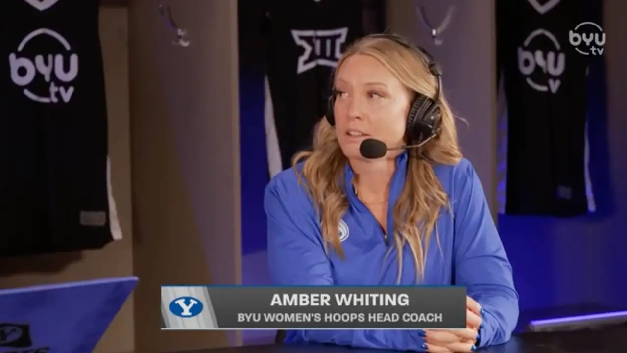 Watch Amber Whiting Gives Women's Basketball Team Preview - 2024 Big 12 ...