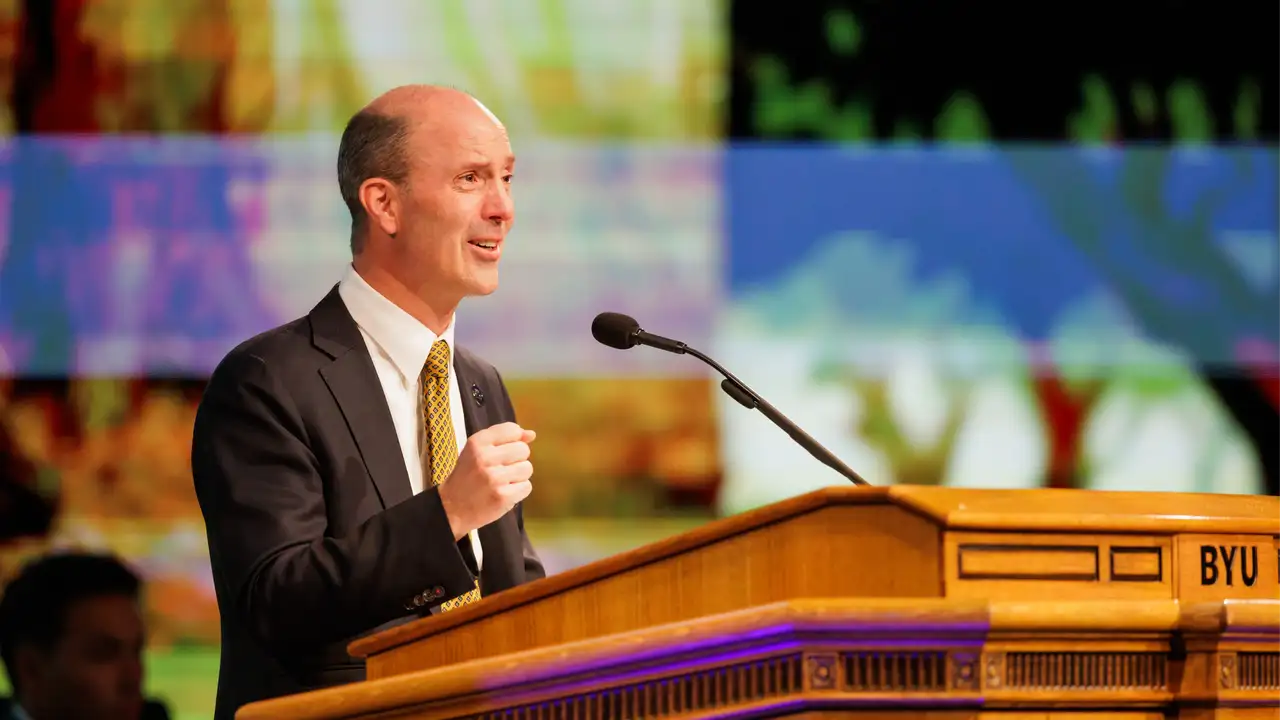 BYU Devotional Address - 2026 - Elder Steven D. Shumway | Simplicity ...