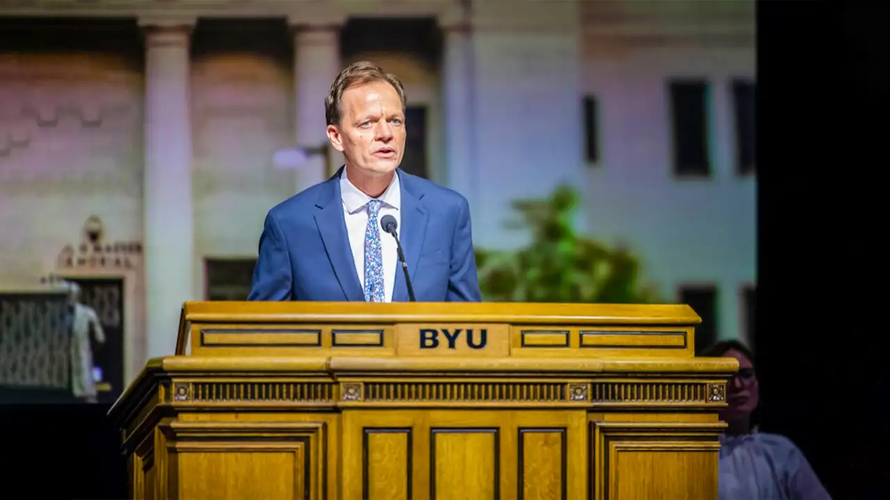 Watch BYU Devotional Address 2023 Episode 15: Chip Oscarson | Let Your ...