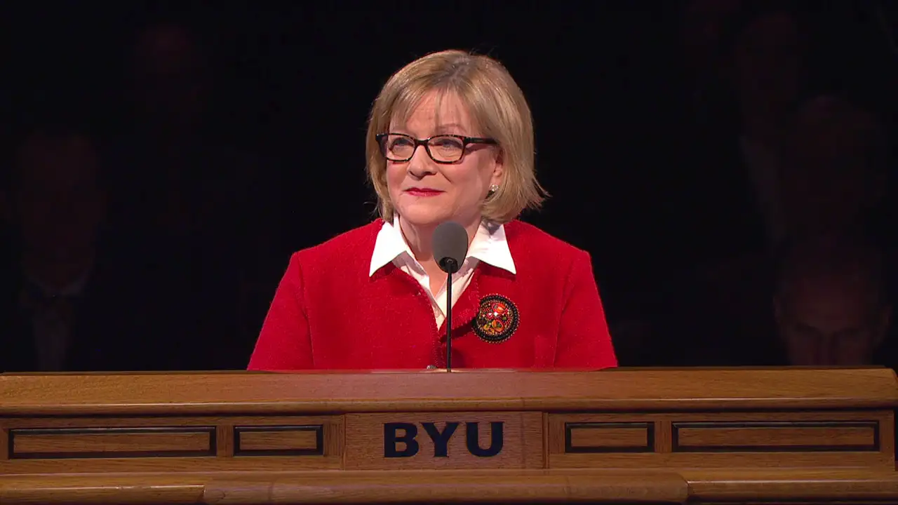 Watch BYU Devotional Address 2016 Episode 27: President Bonnie L ...