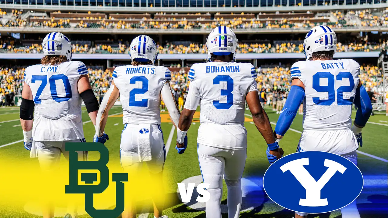 Listen to BYU Football Season 2024 Episode 5: BYU vs Baylor Full Broadcast