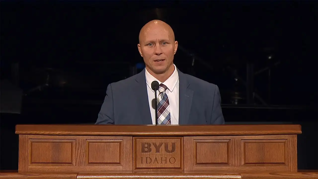 Watch BYU-Idaho Devotional Season 2024 Episode 34: Ryan Buttars | You Have Never Been Lost to ...